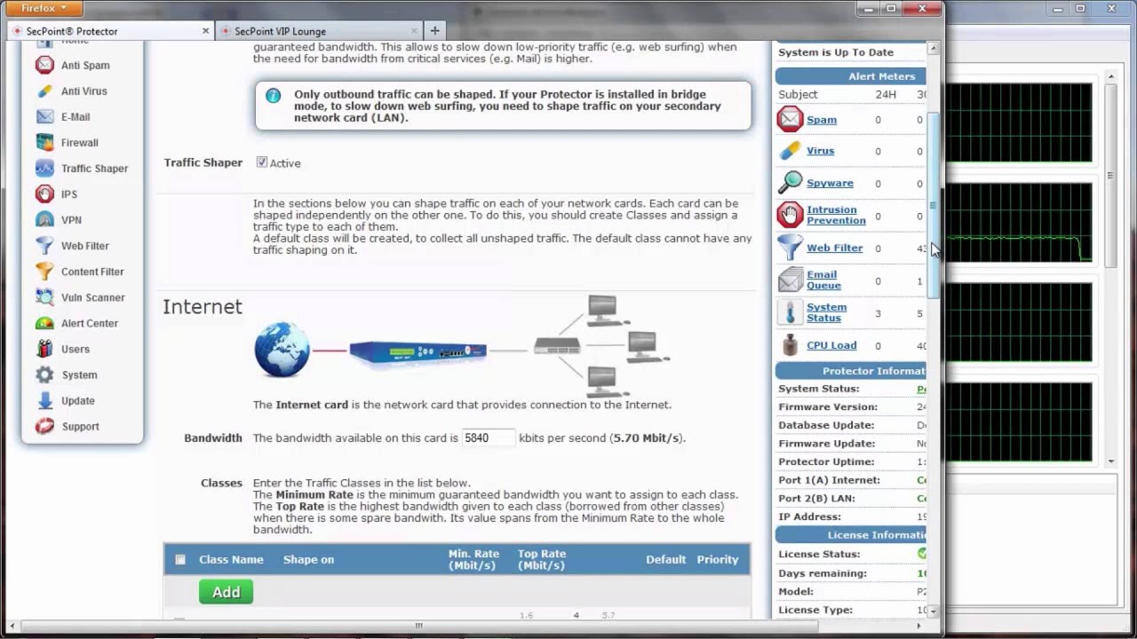 New Protector UTM Firewall 24 5 Bandwidth Management - YouTube