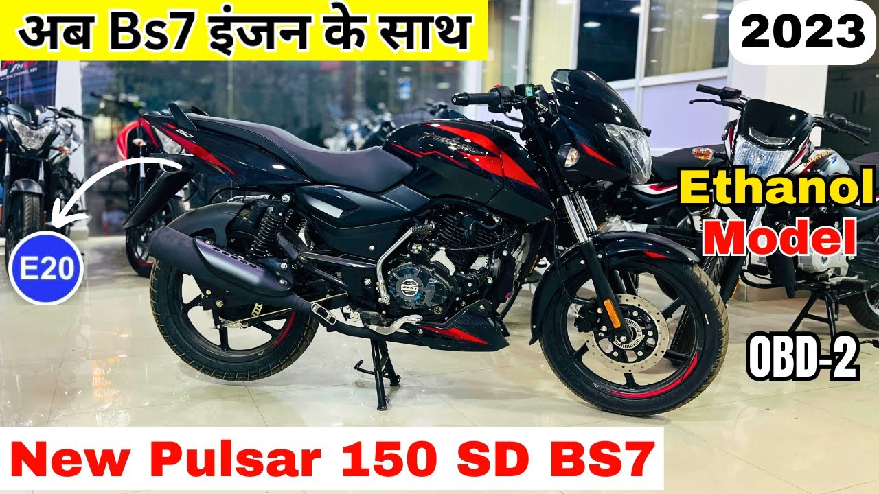 Latest 2023 Bajaj Pulsar 150 SD E20 BS7 Review😱New Changes | Price ...