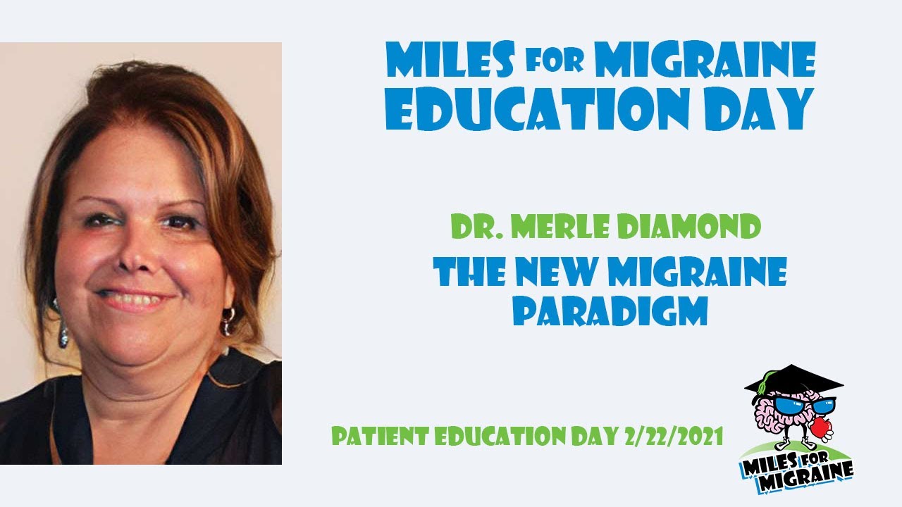 Dr. Merle Diamond - The New Migraine Paradigm - YouTube