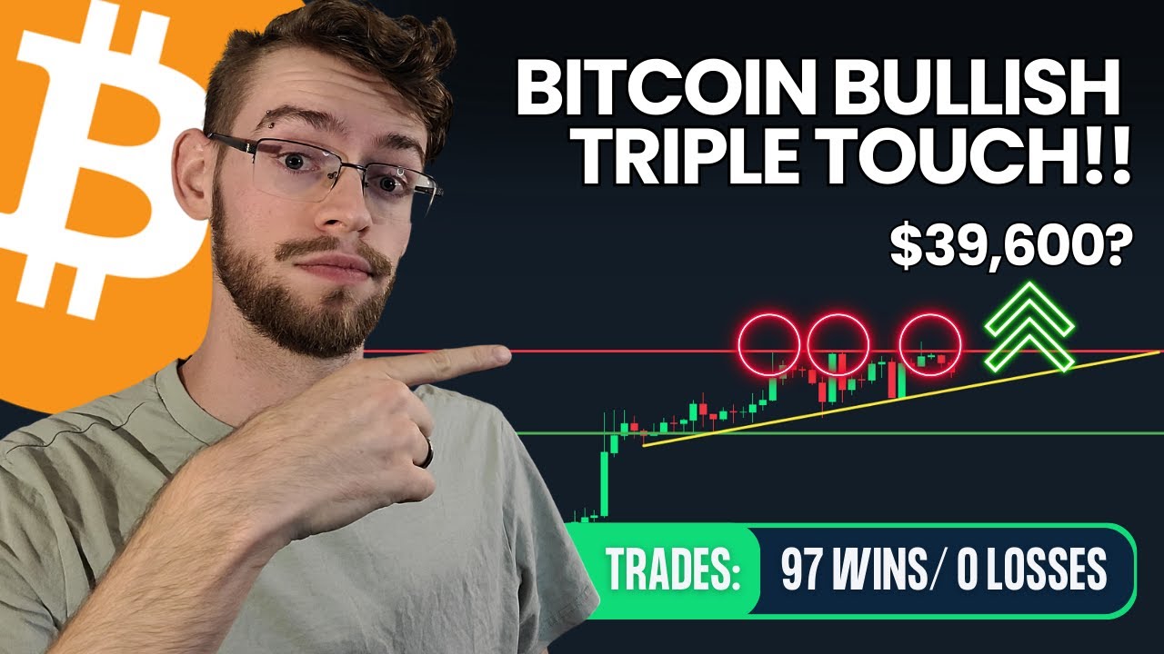 Bitcoin TRIPLE TOUCH To Create New 2023 High? ($39,600 Target!!) | BTC ...