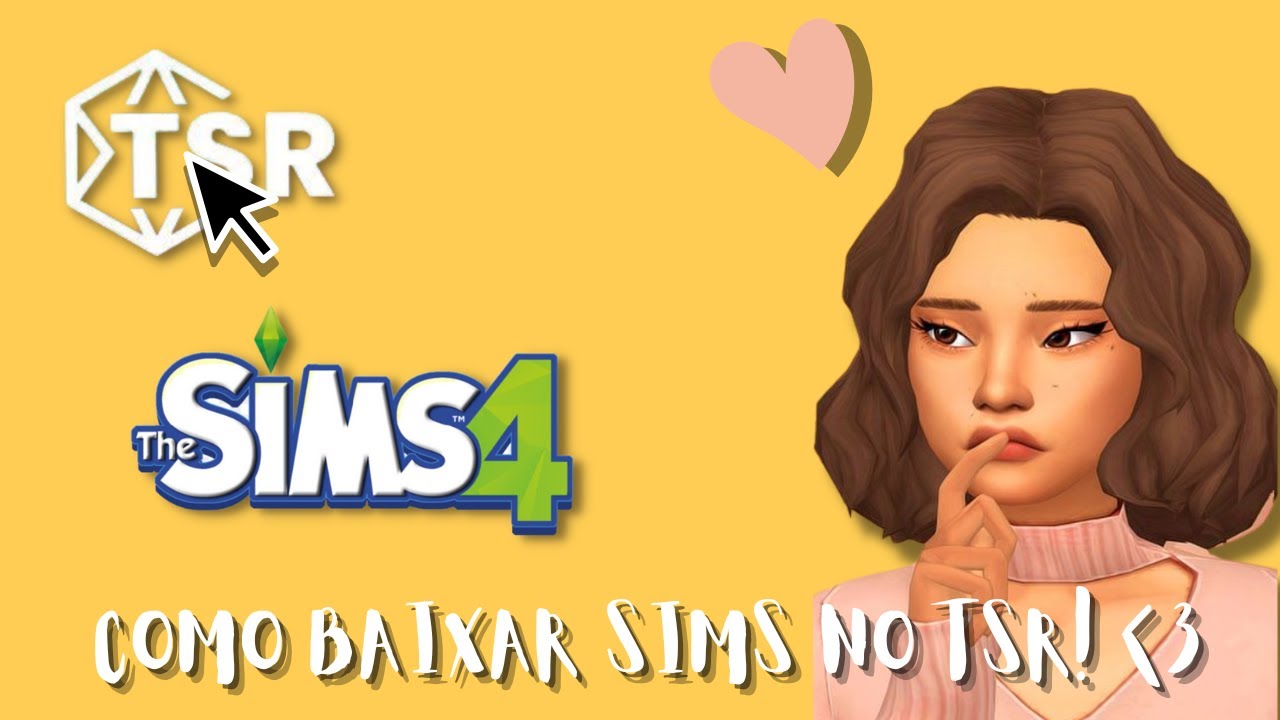 COMO BAIXAR SIMS NO TSR(THE SIMS RESOURCE)! - YouTube