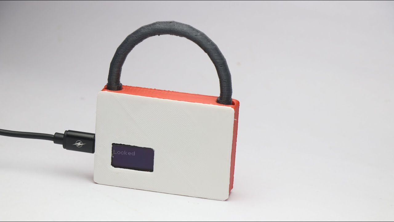 Diy Iot Smart Padlock Controlled via Smartphone - YouTube