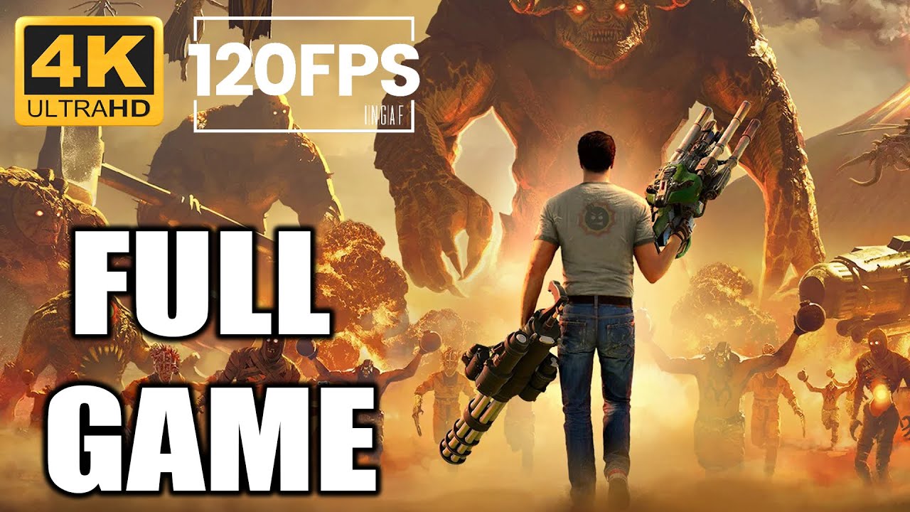 Serious Sam 4 Full Game Walkthrough - [4K 120ᶠᵖˢ PC RTX] - No ...