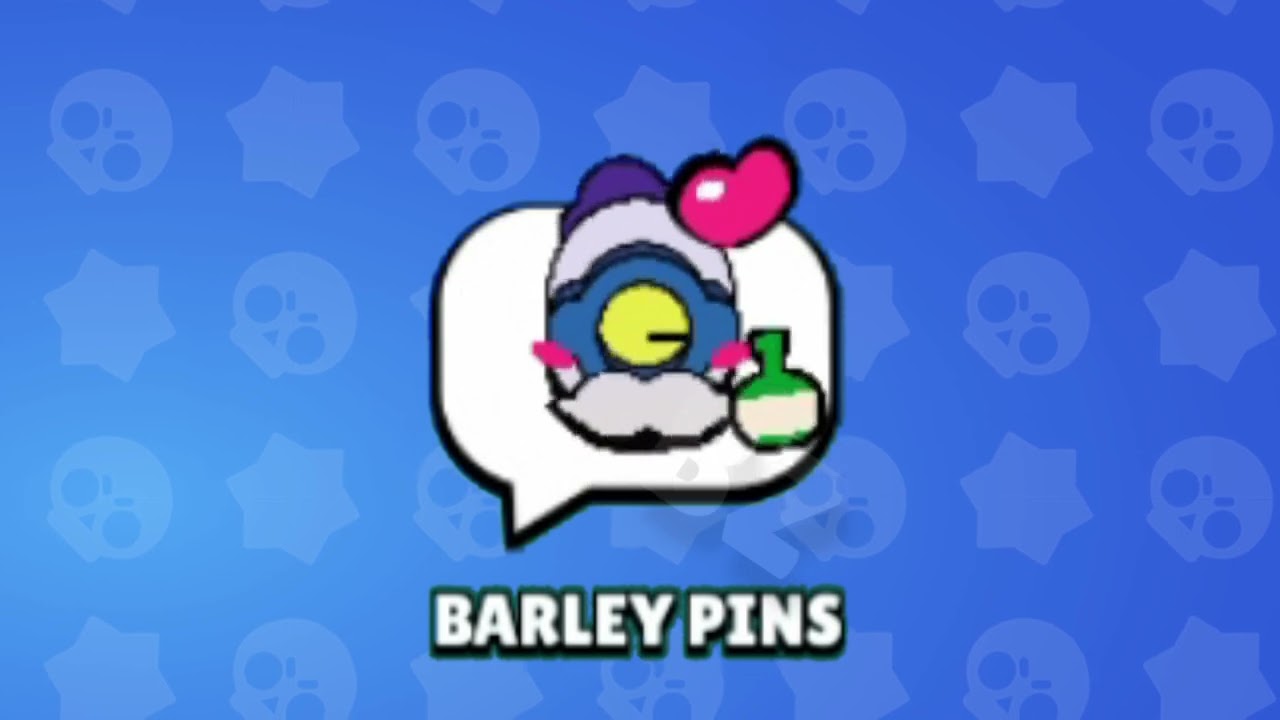 Barley Animated Pins - Brawl Stars - YouTube