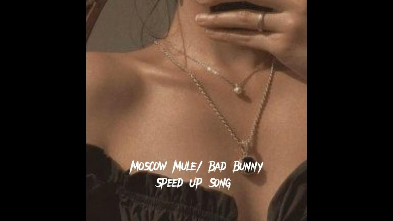 Moscow Mule/ Bad Bunny (Speed Up Song) - YouTube Music