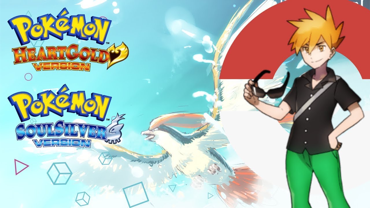 Pokemon Soul Silver - Gym Leader Blue - Gym Battle For EARTH Badge ...