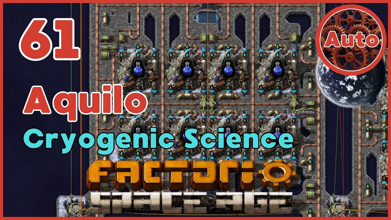 Aquilo Cryogenic Science & Calcite Ship Wrap-Up | Factorio Space Age ...