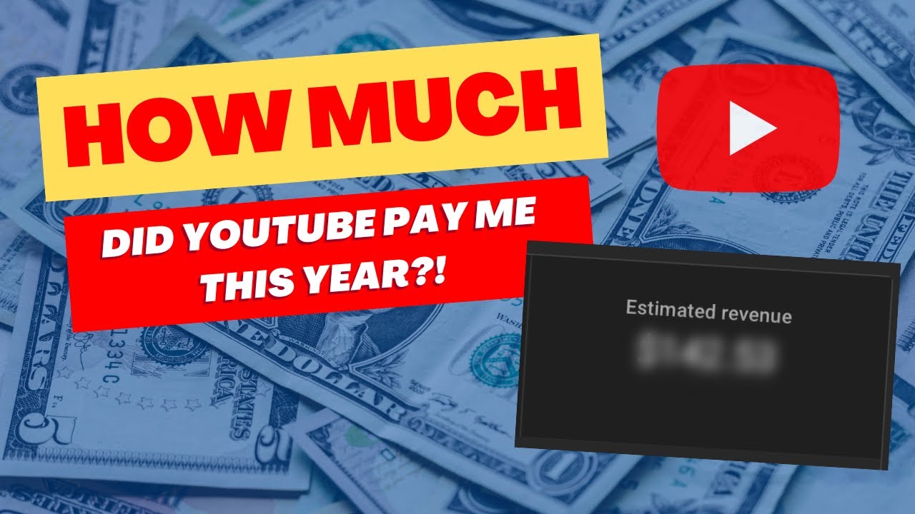 How Much Money YouTube Paid Me with 2000 Subscribers - My First Year as ...