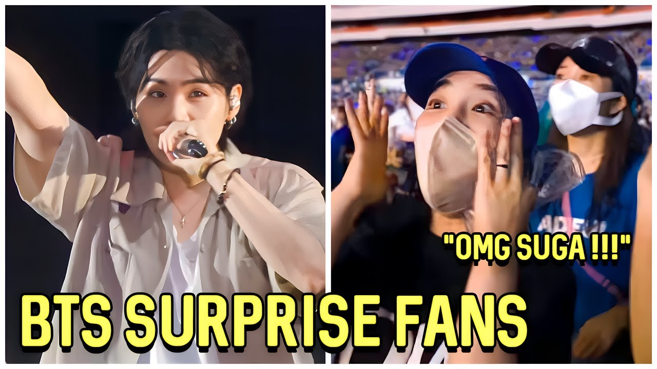 When BTS Surprise Their Fans - YouTube