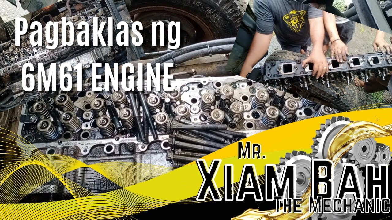 MAGBAKLAS NAMAN TAYO NG 6M61 ENGINE||6M61||XIAMBAH - YouTube