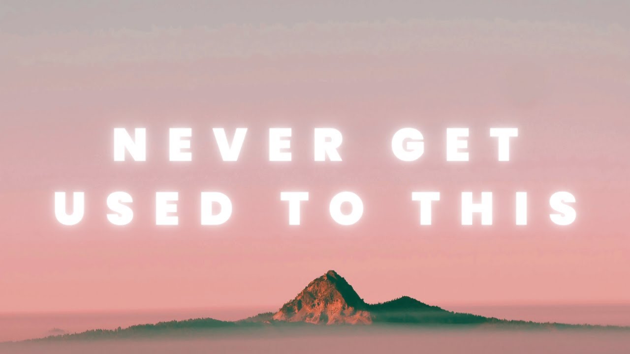 NEVER GET USED TO THIS - Forrest Frank & JVKE | Lyrics - YouTube