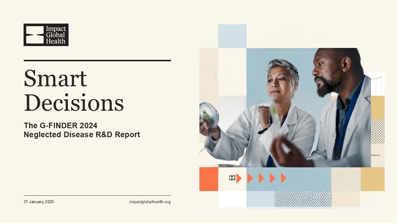 2025 Neglected Disease G-FINDER launch - YouTube
