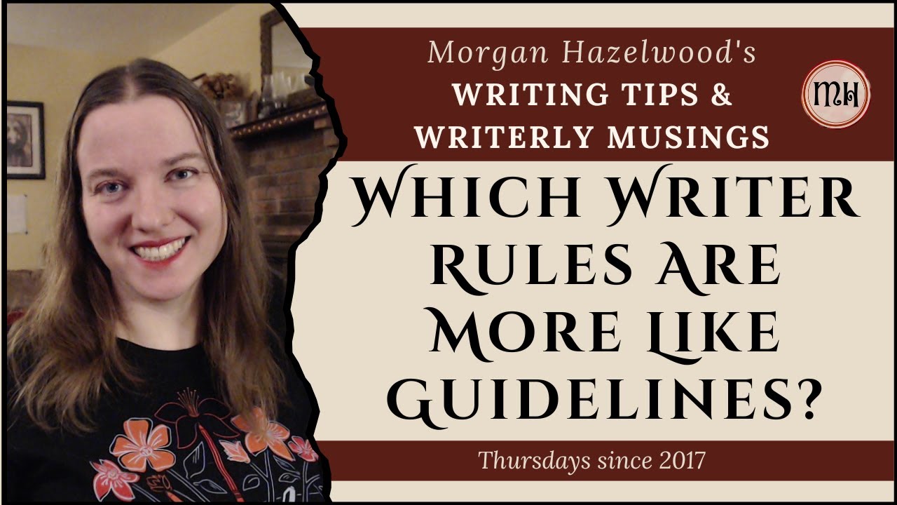 Which Writing Rules Are More Like Guidelines? - YouTube