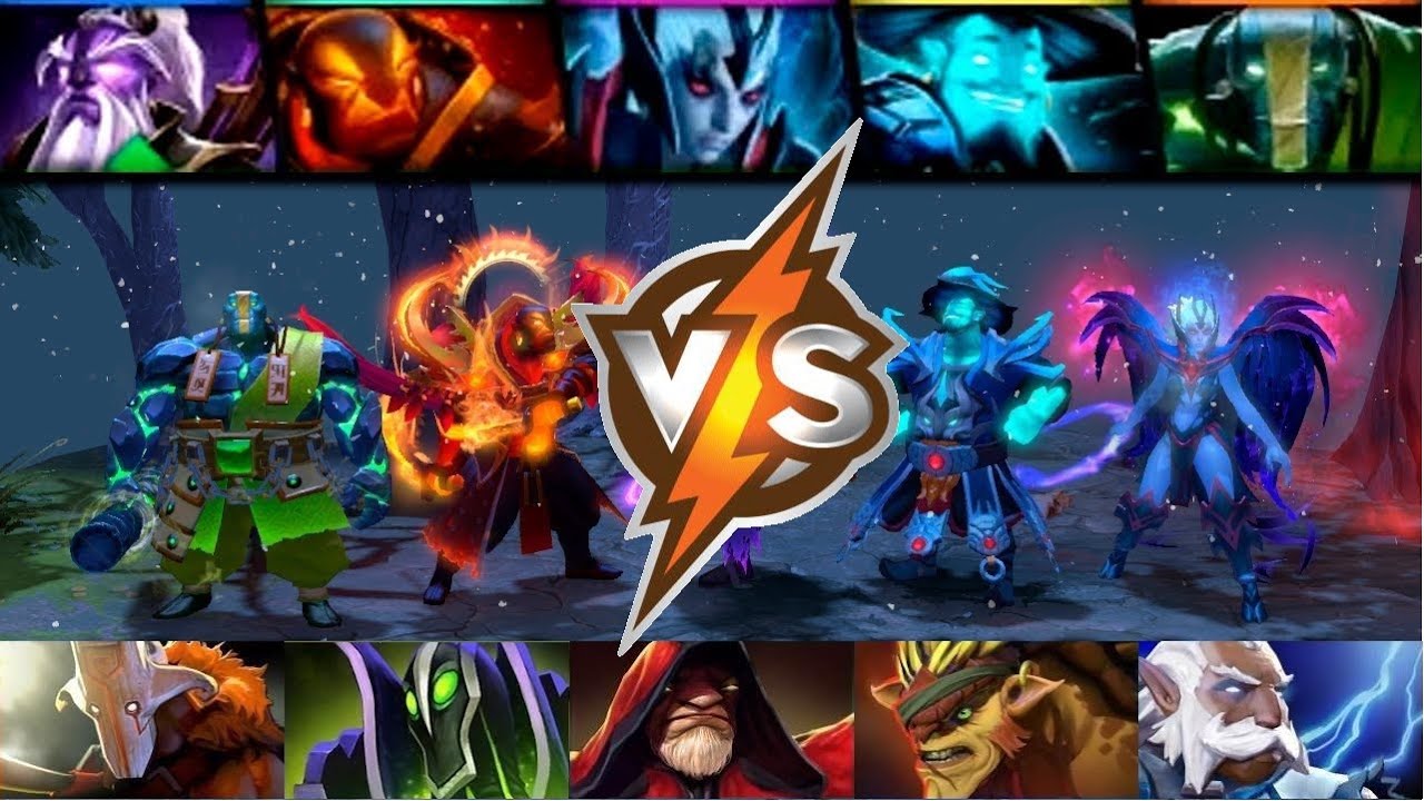 5vs5 Beginner Game: All 5 Spirits Vs A Team without Spirit Breaker ...