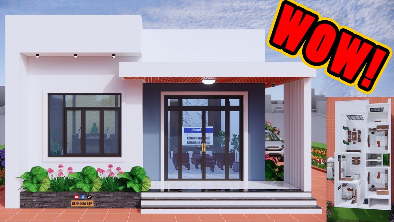 HOUSE DESIGN 222 | MODERN HOUSE 3 BEDROOM SO BEAUTYFUL - YouTube