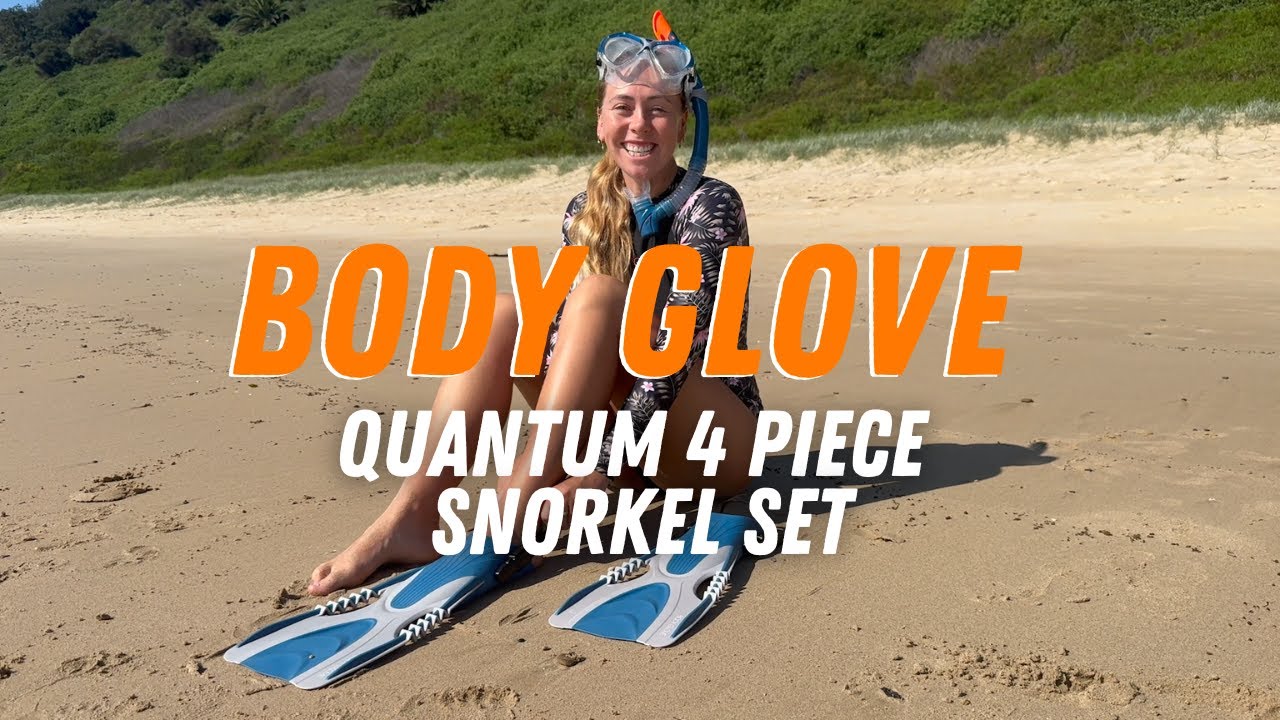Body Glove Quantum 4 Piece Snorkel Set | Water Sports | Anaconda Stores - YouTube