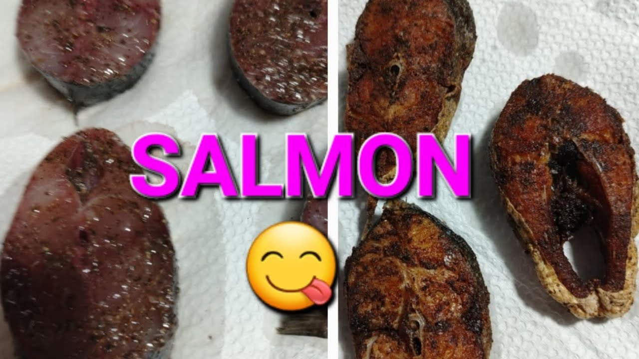 TARA SAMAHAN NYO PO AKO MAGPRITO NG ISDANG SALMON!😋 #yummy #shortsvideo ...
