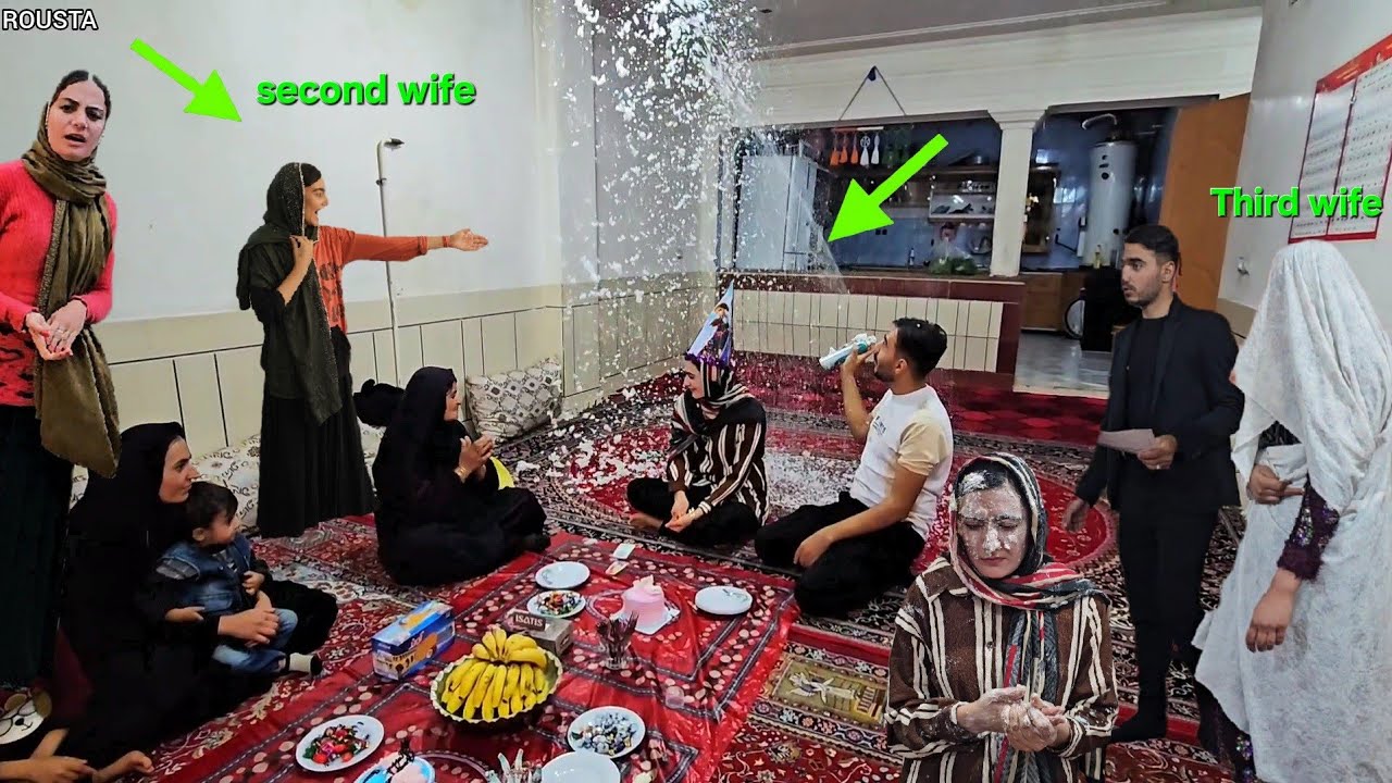 Fatima's birthday party and the second wife plans to ruin the party ...