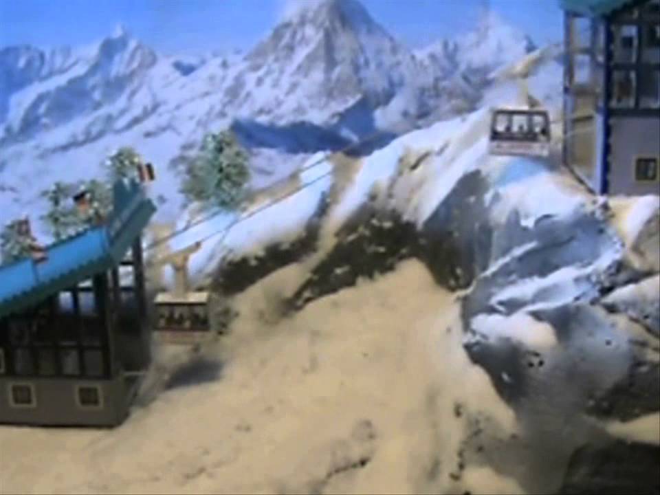 Aerial Tram Homemade Model - YouTube