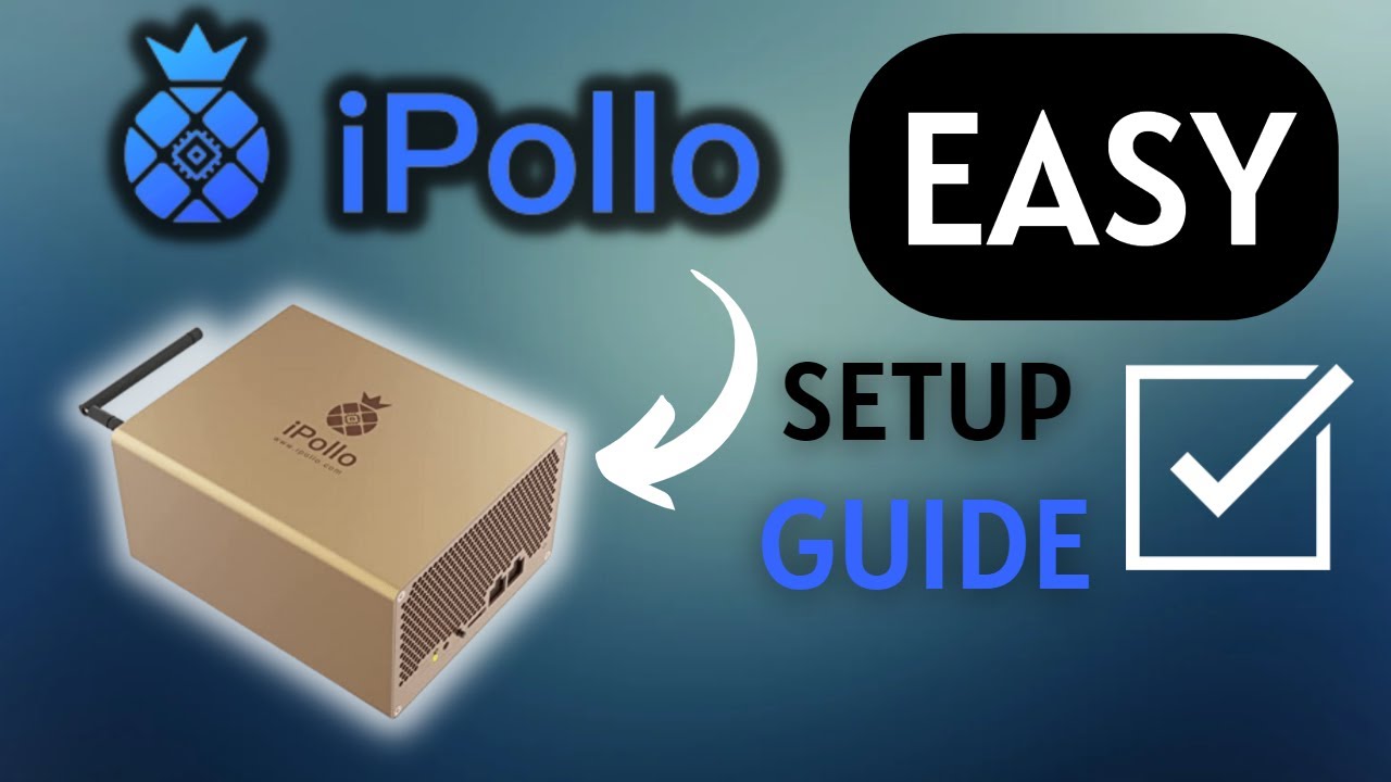 Setting Up A iPollo Asic Miner! Step By Step For Beginners! - YouTube
