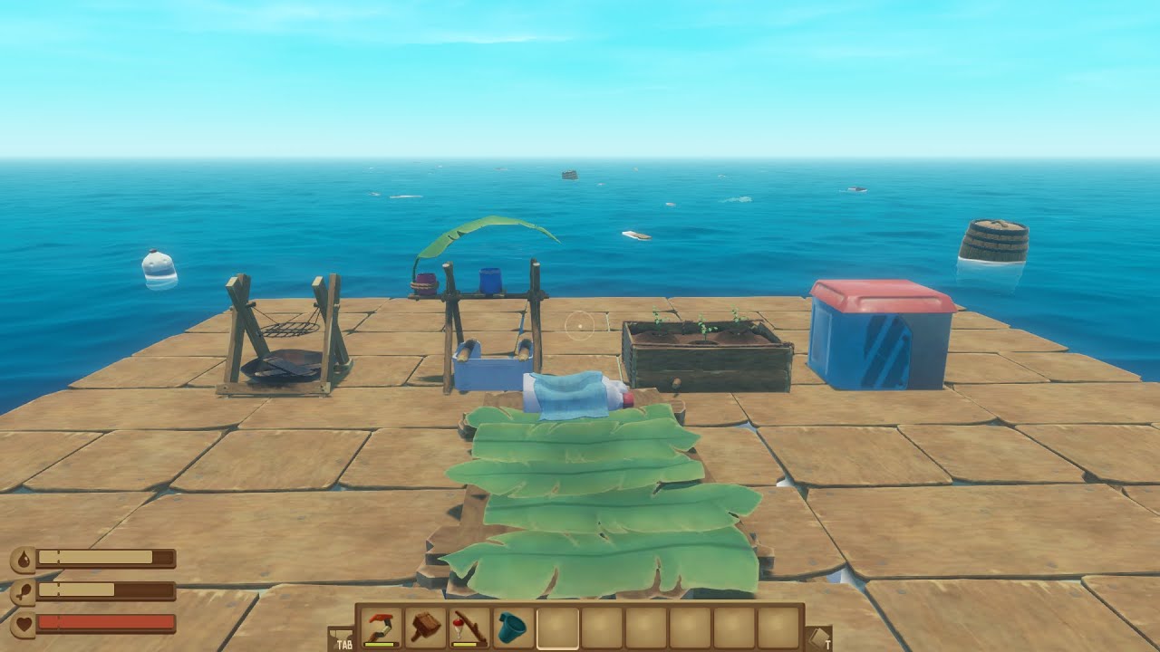 Raft : ON COMMENCE NOTRE SURVIE EN SOLO ( ça ce passe bien pour le ...