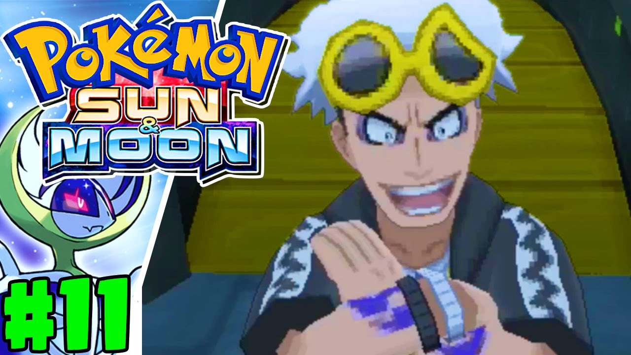 Electrium Z & Fighting The Skull Boss | Pokémon Sun & Moon Gameplay ...