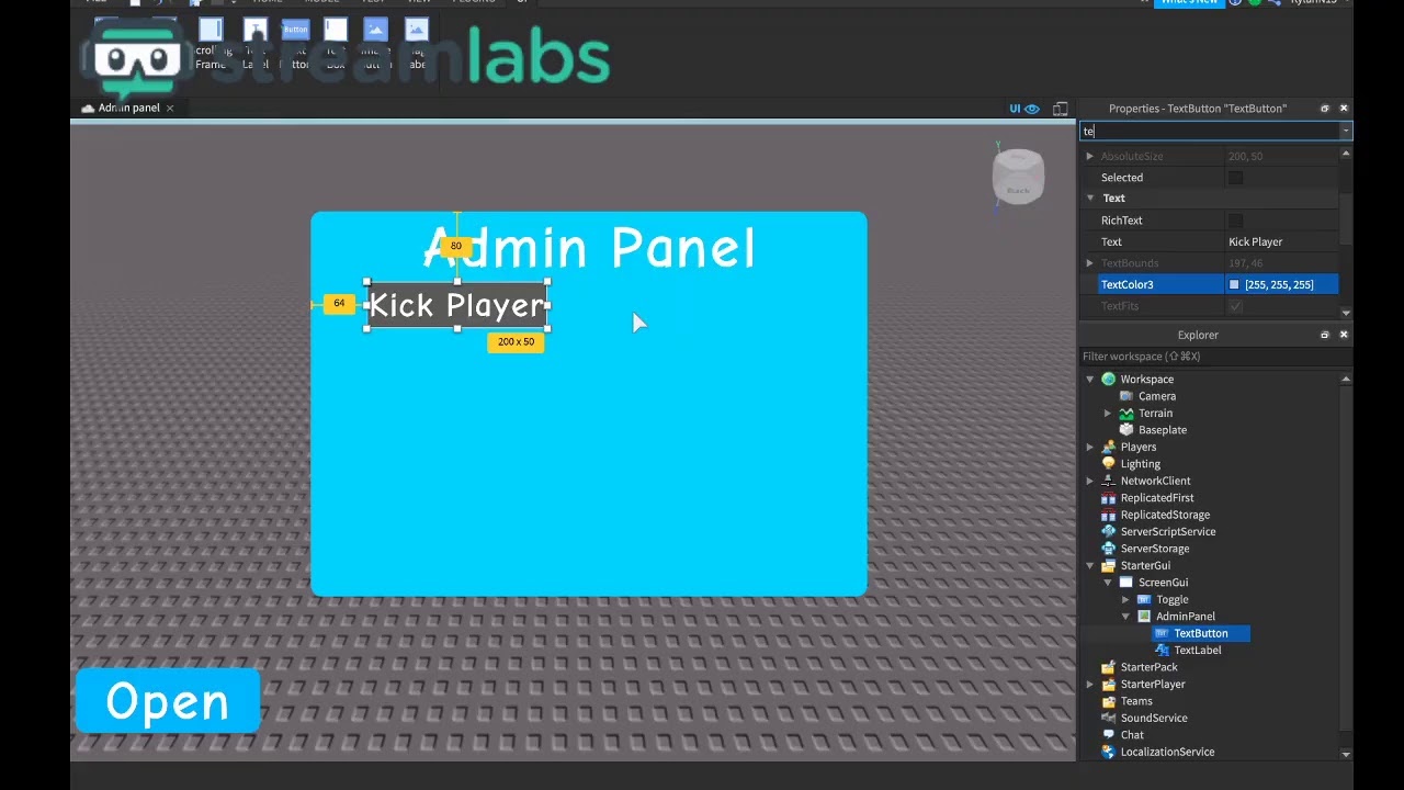 Roblox Studio Livestream | Making an Admin Panel - YouTube