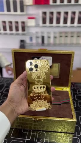 iphone 16 Pro Max Gold Unboxing 1TB#24kgoldn #iphone15promax - YouTube