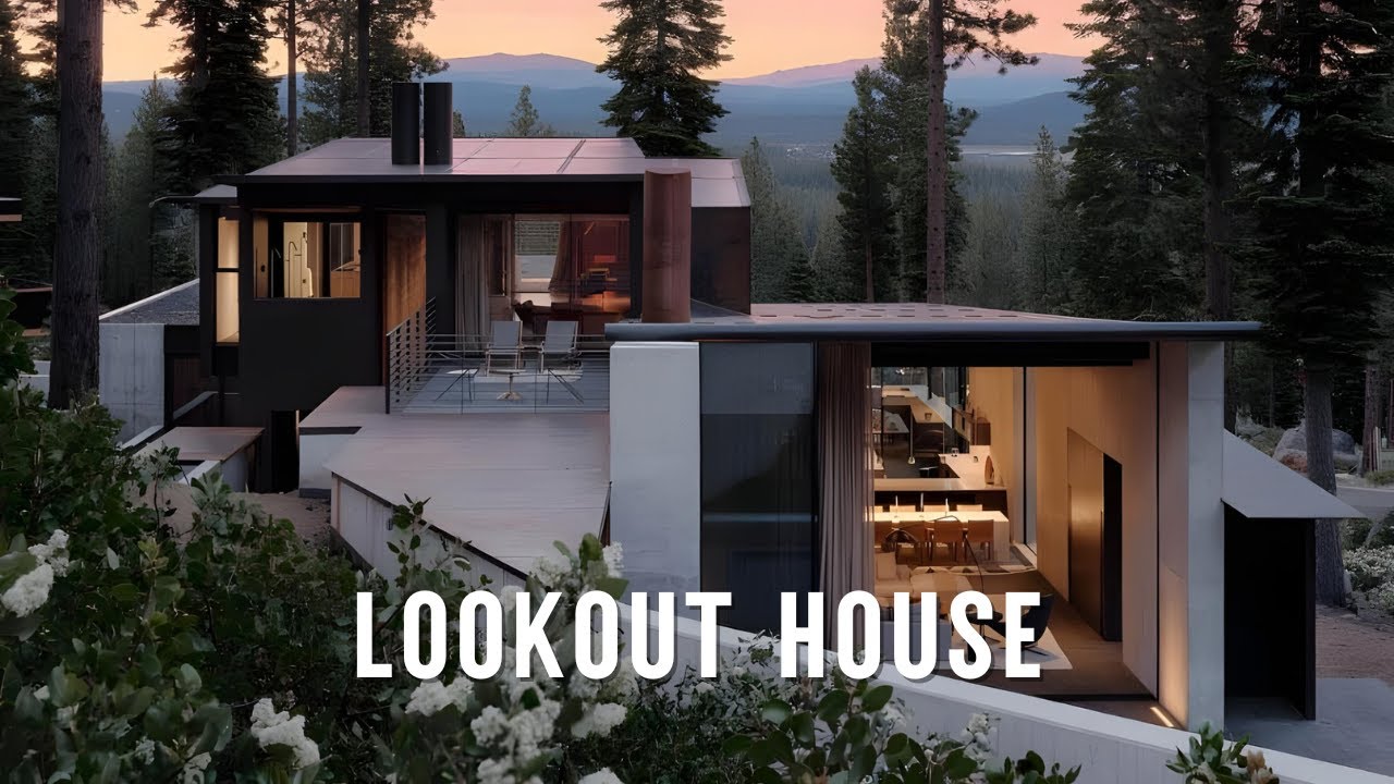 Lookout House : Minimalist Concrete House That Harmonizing Nature and ...