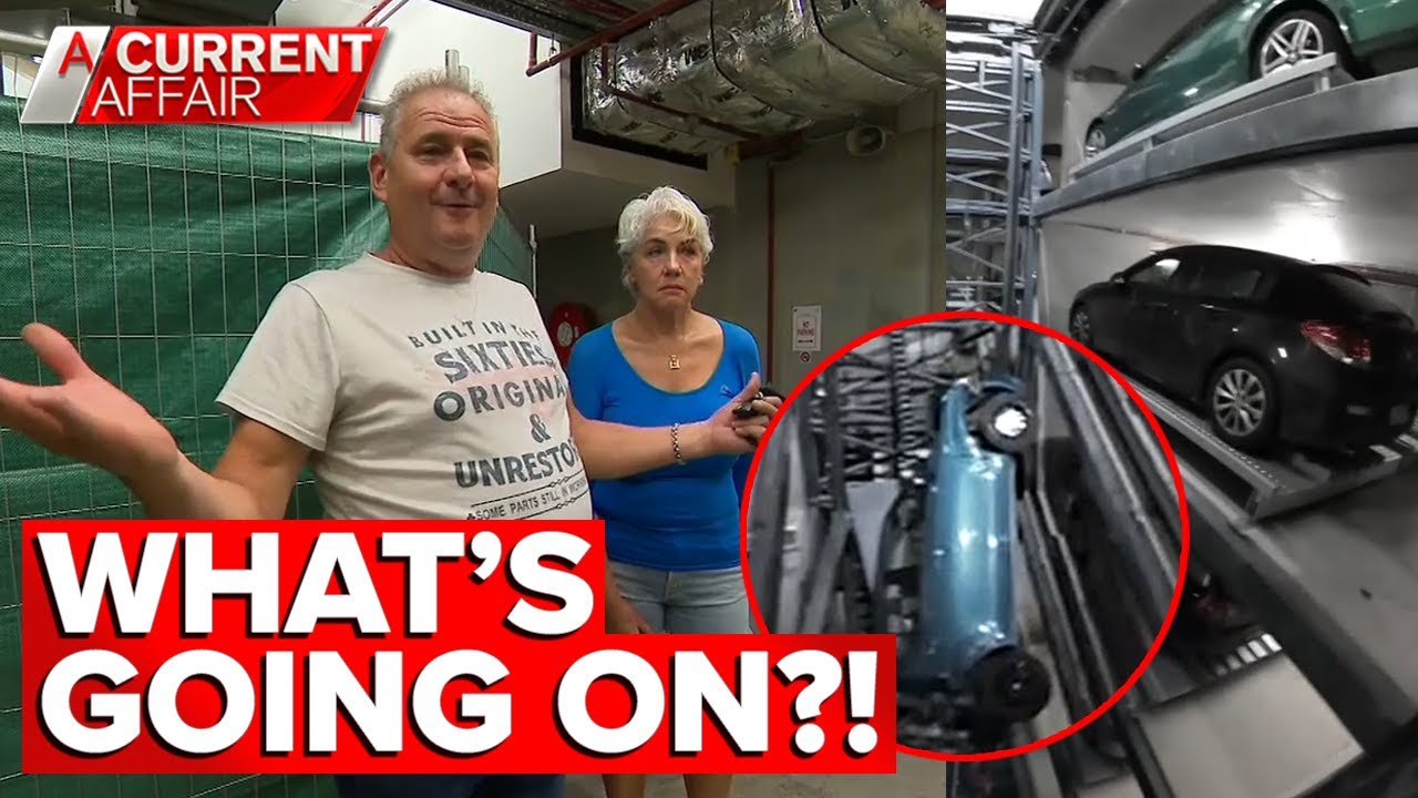 Residents' vehicles stuck inside broken car-stacker for nine months | A ...