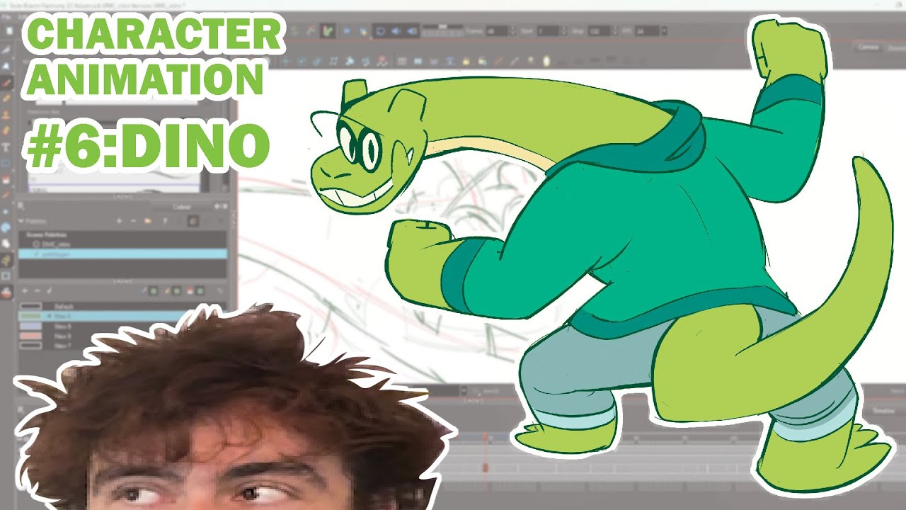 Character Animation 6: Dino - YouTube