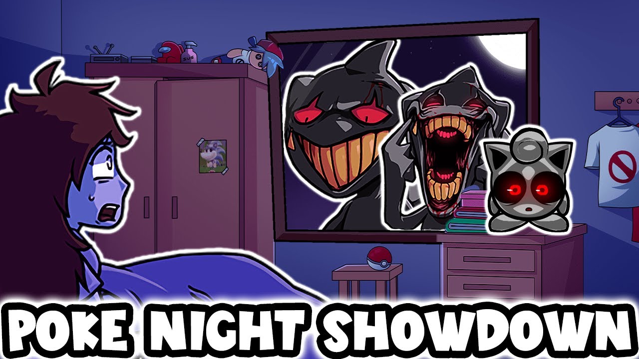 Poke Night Showdown | Friday Night Funkin' - Vs Demon Banette & Demon ...