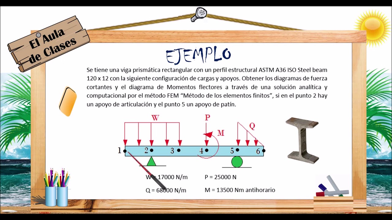 VIGA MODELADA EN SOLIDWORKS PARTE 1 - YouTube