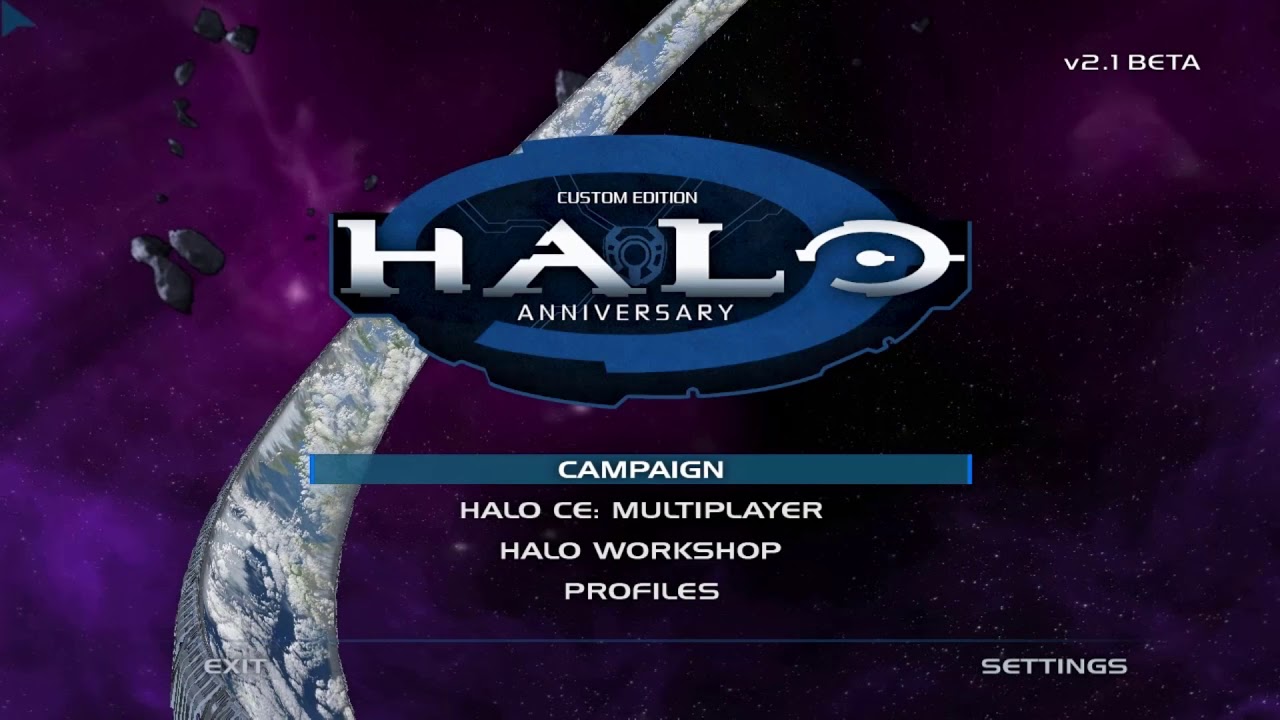 Halo Custom Edition "Menu ANNIVERSARY V2.1" 2018 (Cambiar Color en ...