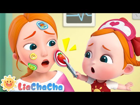 Little Doctor Song | Hospital Play | Good Habits for Kids | Nursery Rhymes & Kids Songs | LiaChaCha