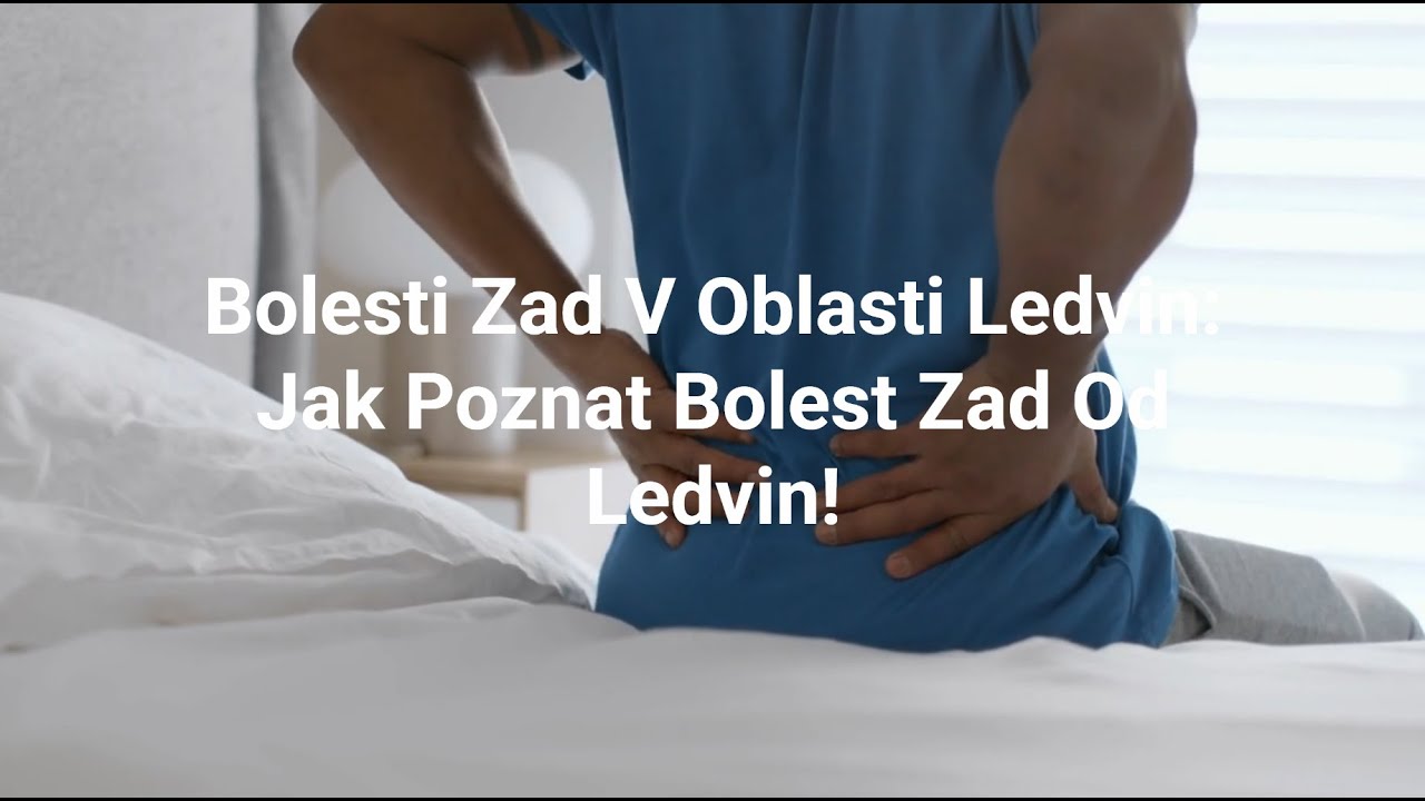 Bolesti Zad v Oblasti Ledvin: Bolesti Zad Nebo Ledvin? Jak Rozpoznat ...