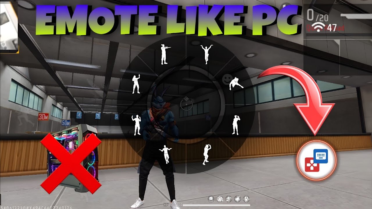 Volume button se fast emote kaise kare like pc in mobile📲 - YouTube