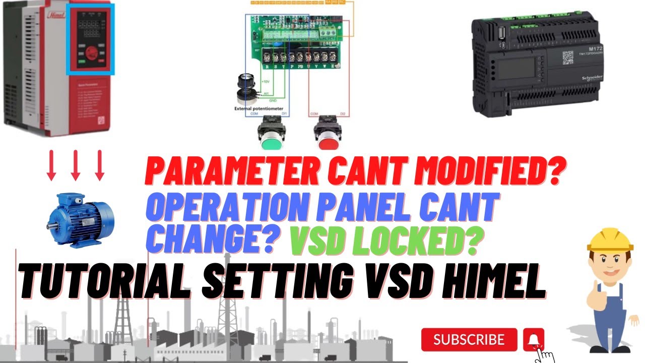 Tutorial Vsd Himel Parameter Cant Modified Operation Panel Cant Work Vsd Locked By 4480
