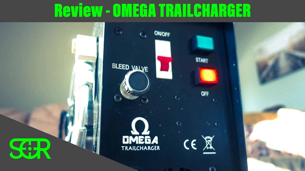 OMEGA TRAILCHARGER REVIEW - Portable High Pressure Air Pump - YouTube