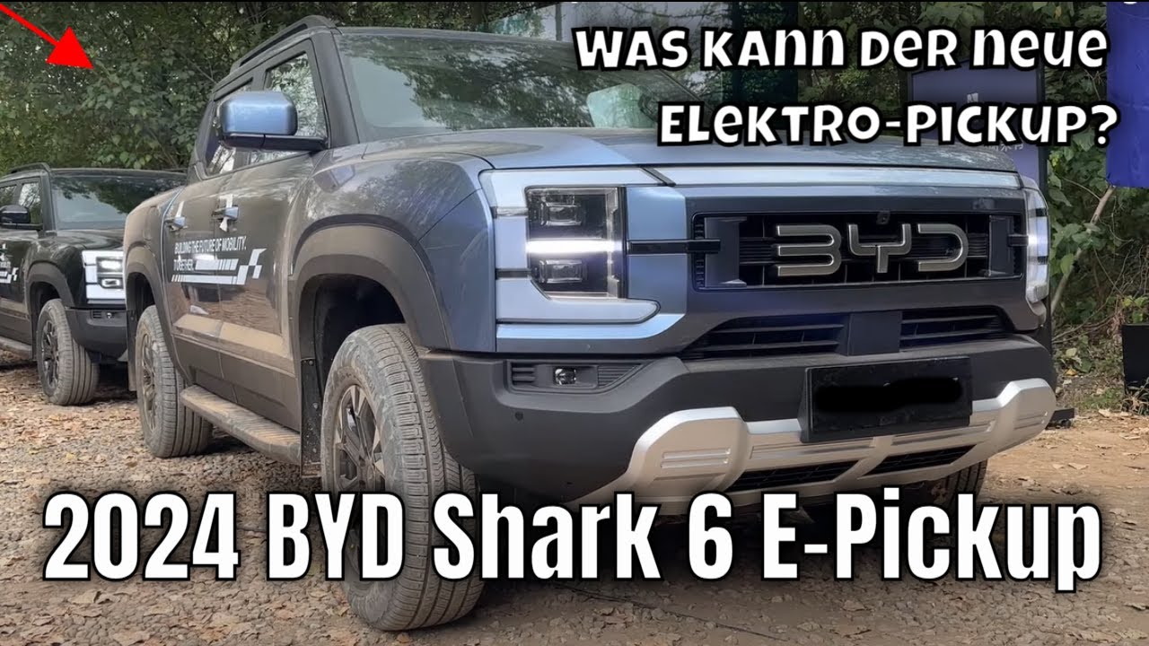 2024 BYD Shark 6: Elektro-Pickup mit 430 PS erobert das Outback | die ...