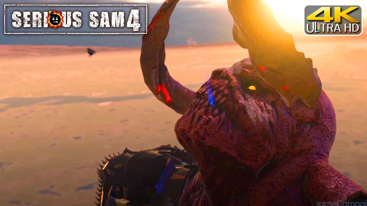 Serious Sam 4 - Sam derrota al Jefe Final y se venga de Brand (4K 60FPS ...