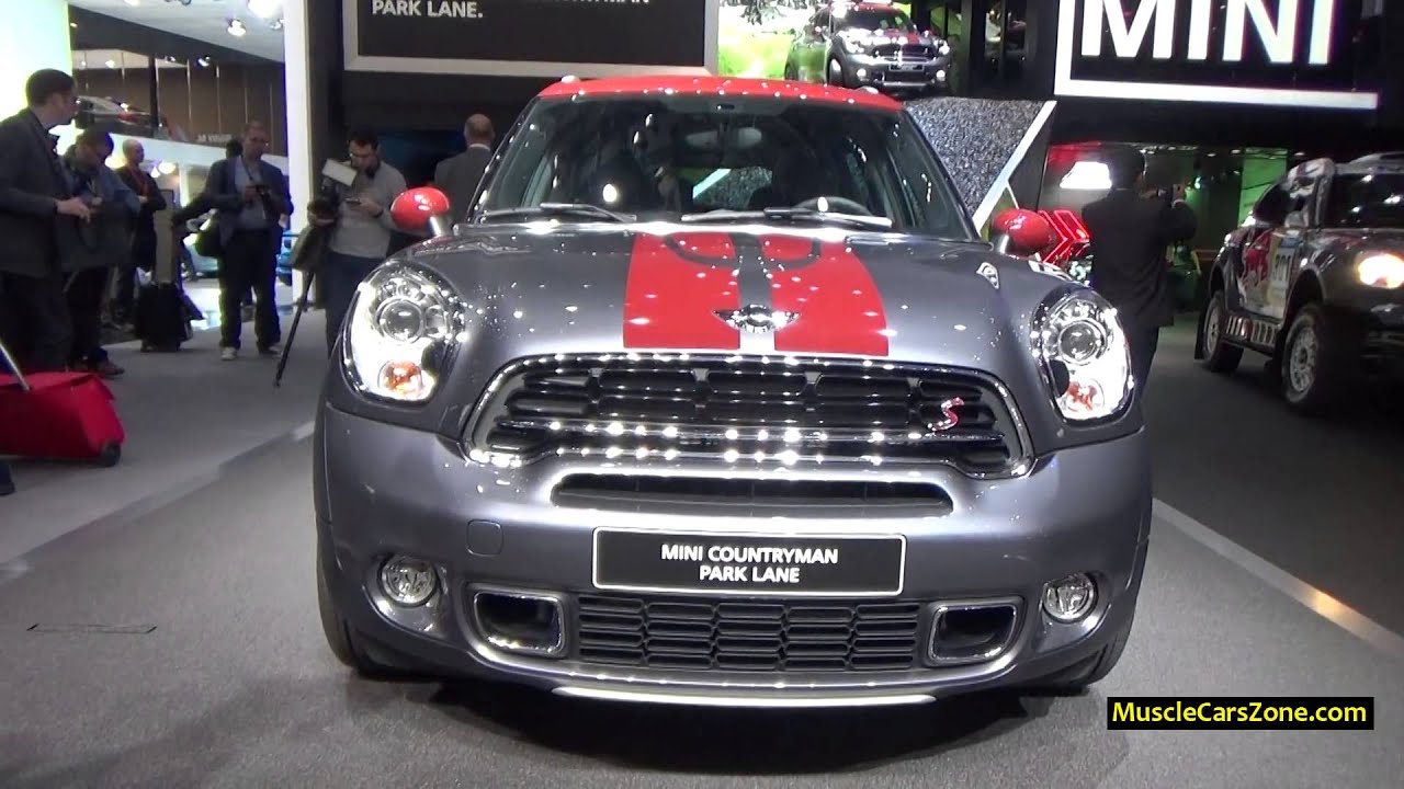 2015 MINI Cooper S Countryman Park Lane 2015 Geneva Motor Show - YouTube