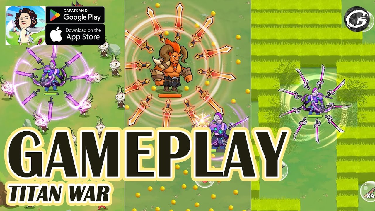 Titan War Gameplay - Mobile Game (Android/IOS) - YouTube