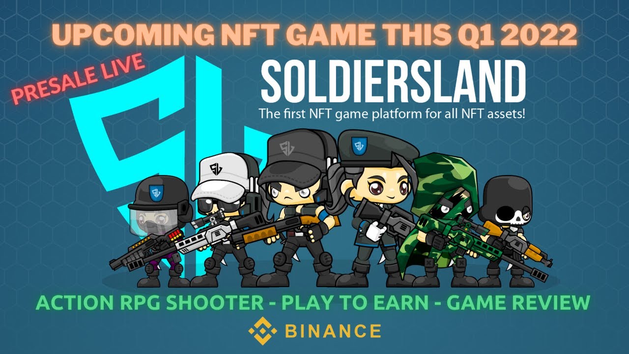 SOLDIERS LAND NFT GAME - ACTION RPG SHOOTER - PLAY TO EARN - REVIEW - PRESALE ON GOING (TAGALOG ...