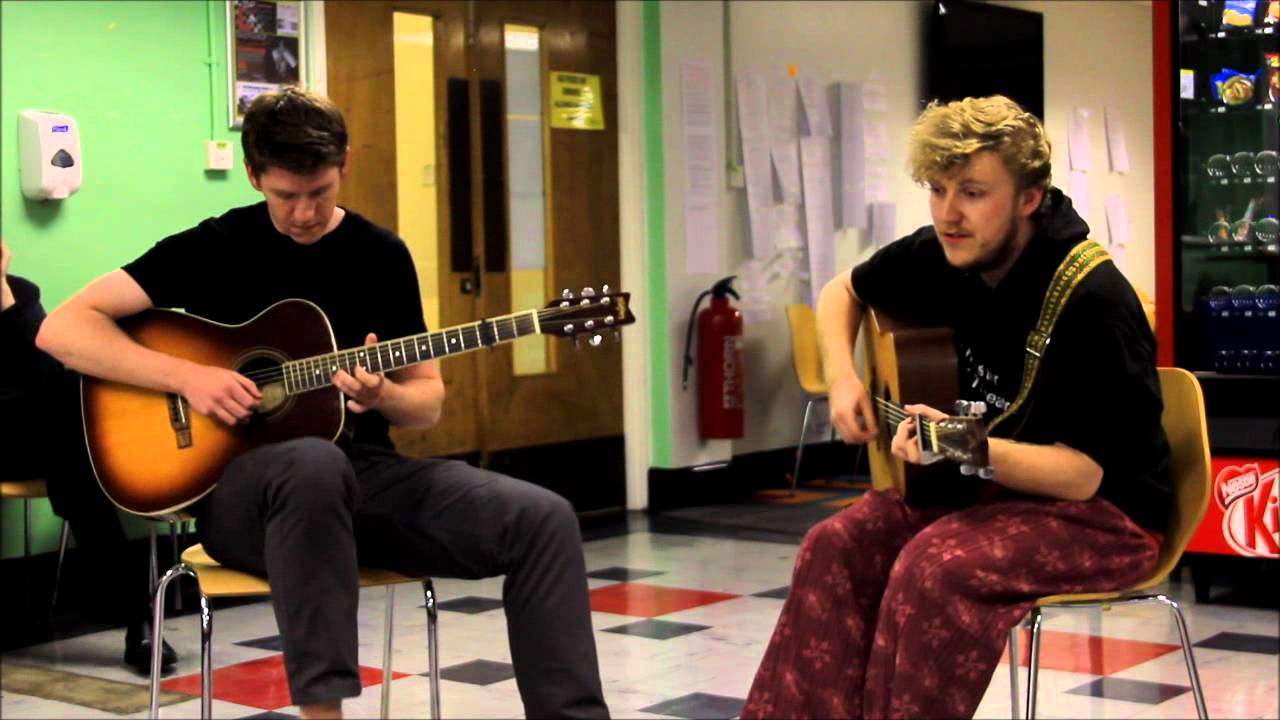 Landlocked Blues - Bright Eyes Cover by Sam Lunn and Tom Sparkes - YouTube