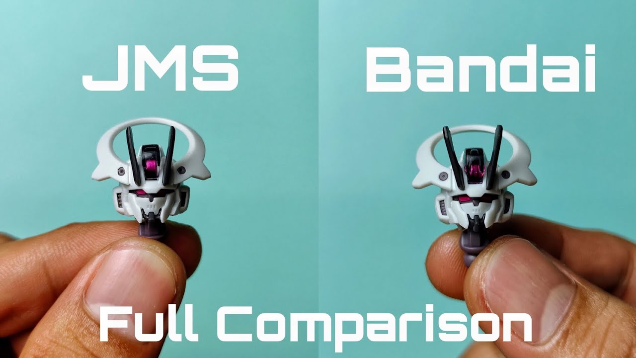 Gundam Schwarzette JMS vs Bandai Full Comparison Review | Bootleg ...