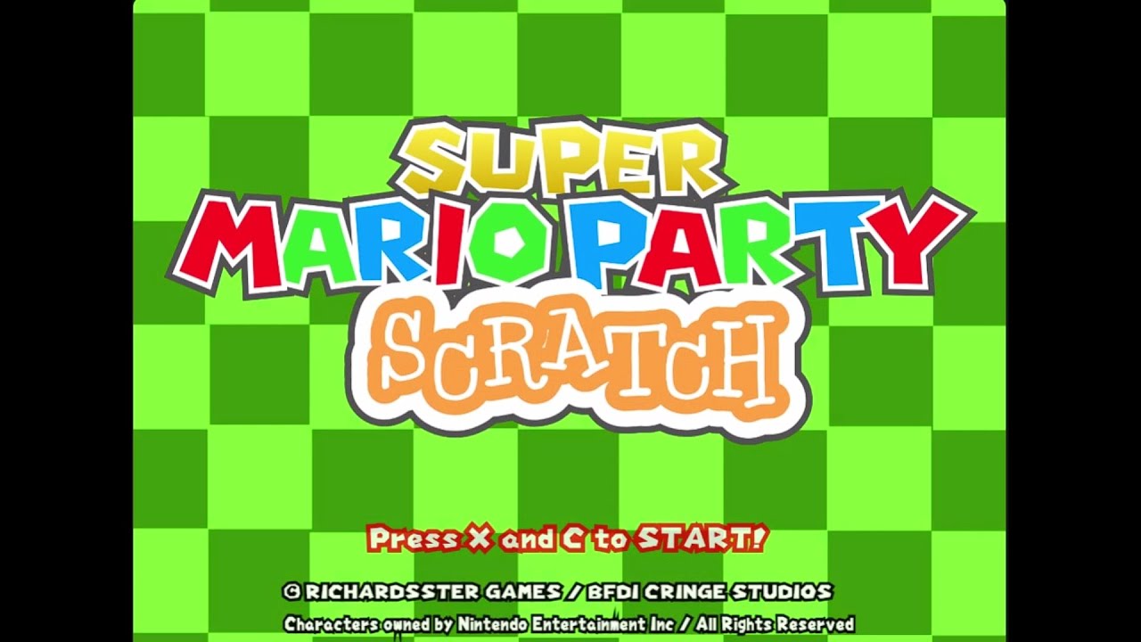 Super Mario Party Scratch - Fan-Game Playthrough - YouTube