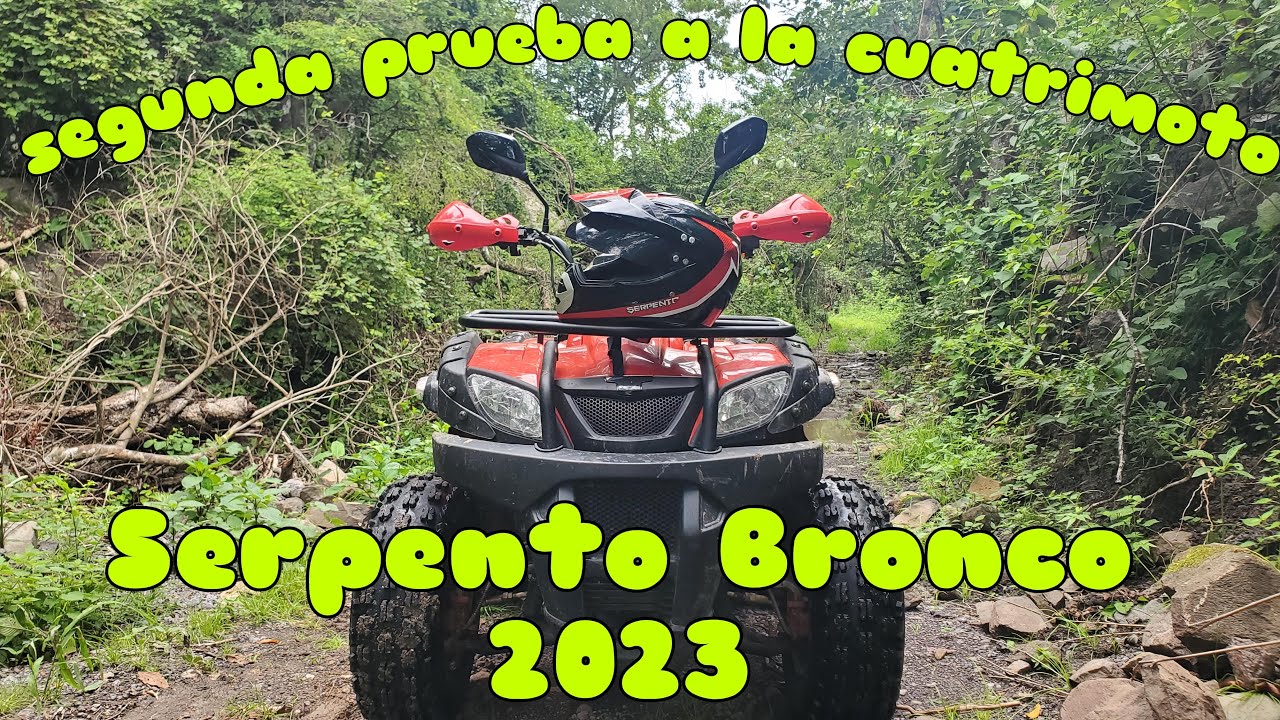 Segunda Prueba a la Cuatrimotos Serpento Bronco 2023 - YouTube