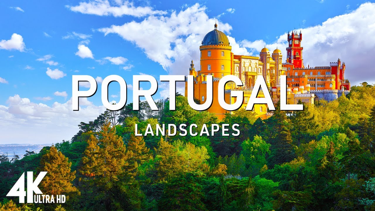 PORTUGAL 4K - The Most AMAZING Places Of Portugal - Scenic Relaxation ...