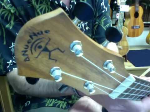 Anuenue Lani Koa Soprano Ukulele ウクレレマニアのデモ - YouTube